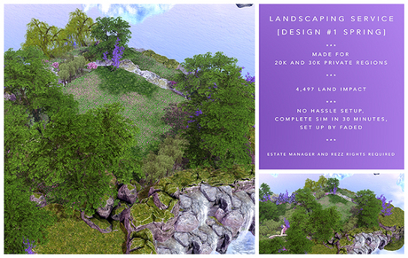 Second Life Marketplace - [F] Prefab Landscape 1 - Spring